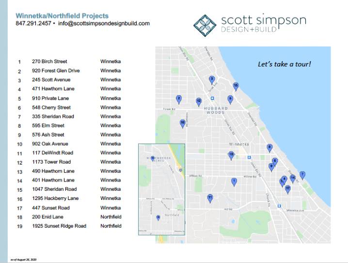 Winnetka Houses Design + Build | Scott Simpson Design + Build