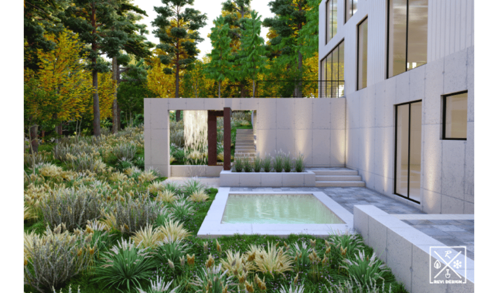 Modern Home Landscape Design | Scott Simpson Design + Build