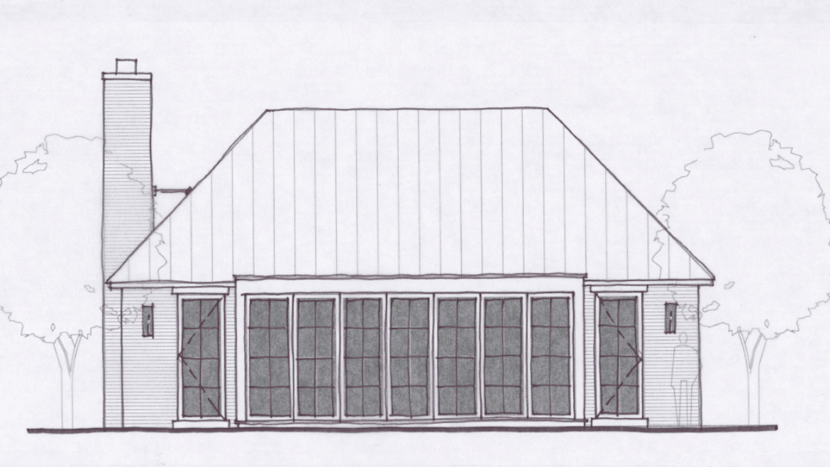 Architect Hand Sketches to Rendering | Scott Simpson Design + Build