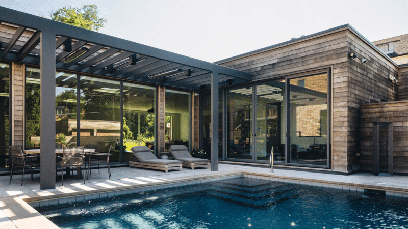 Modern Pool House | Scott Simpson Design + Build